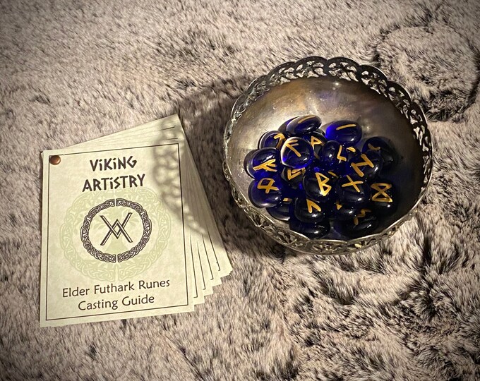 Hand Painted Runes, Runes, Rune Set, Rune Stones, Casting Guide ...