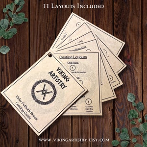 Rune Stone Casting Guide, Elder Futhark Pocket Casting Guide, Rune Book ...