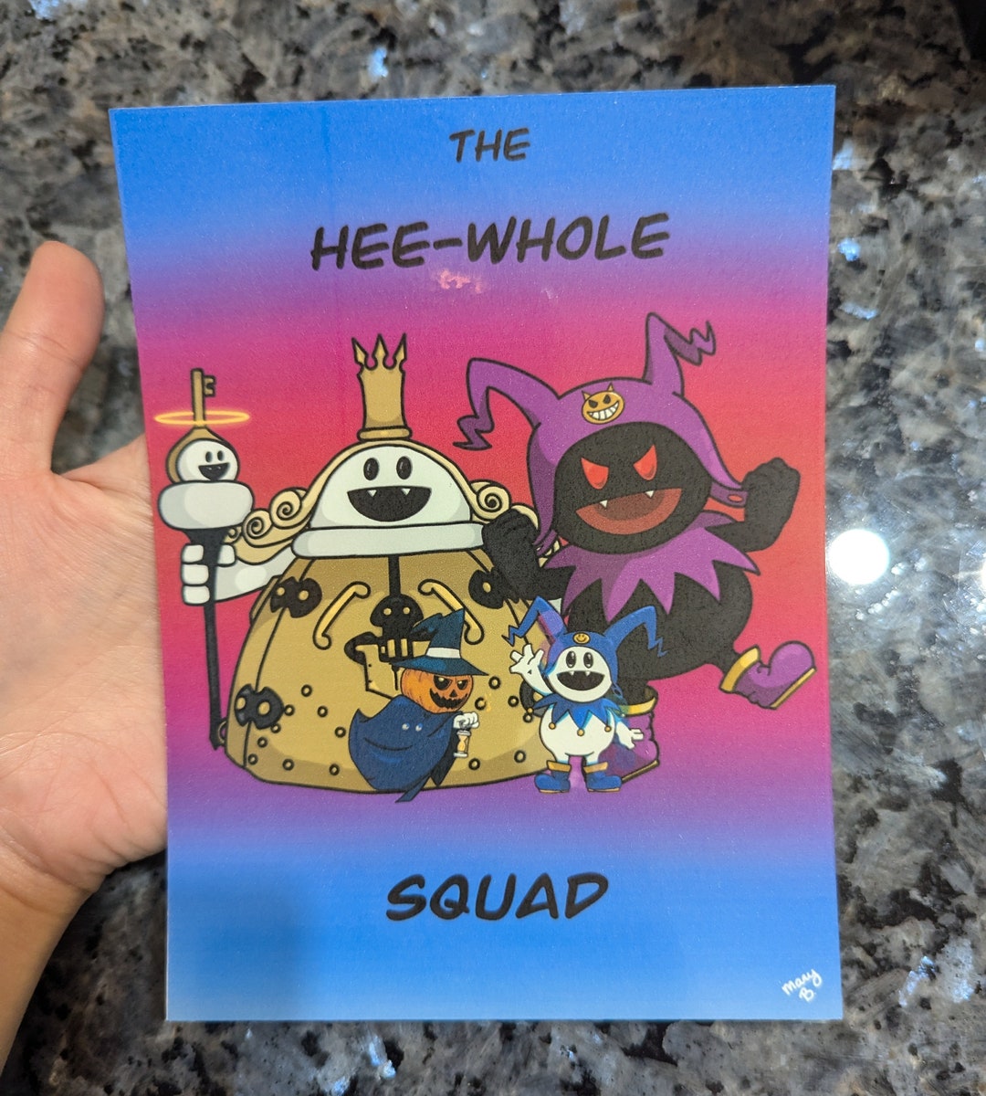 The Hee-whole Squad 5x7 Print - Etsy