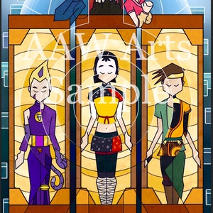 Code Lyoko Large Print - Etsy