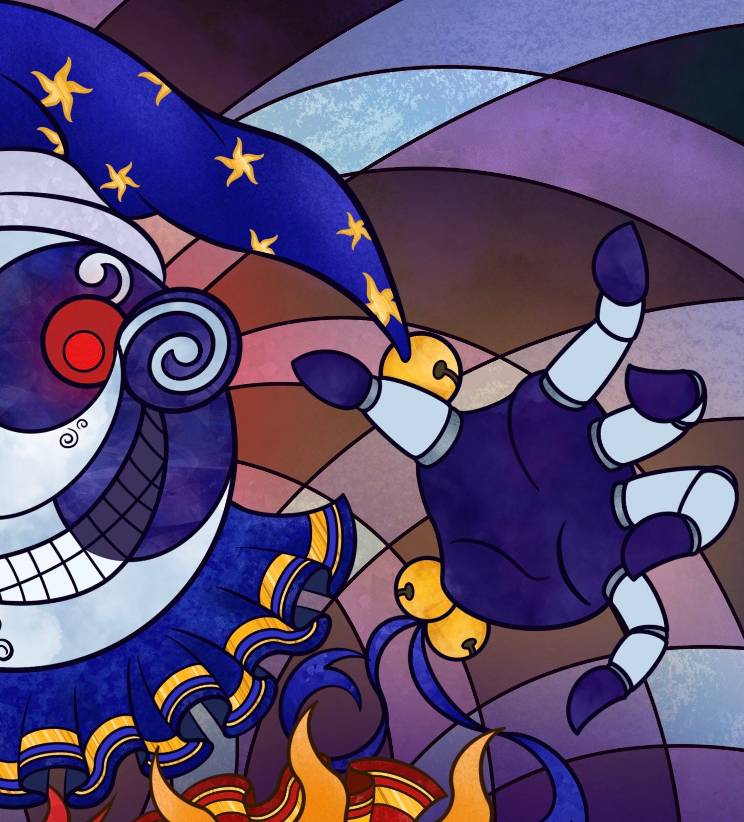 Sunnydrop and Moondrop Print From Fnaf: Security Breach - Etsy