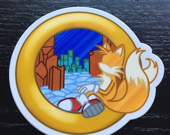 Tails Sticker | Etsy