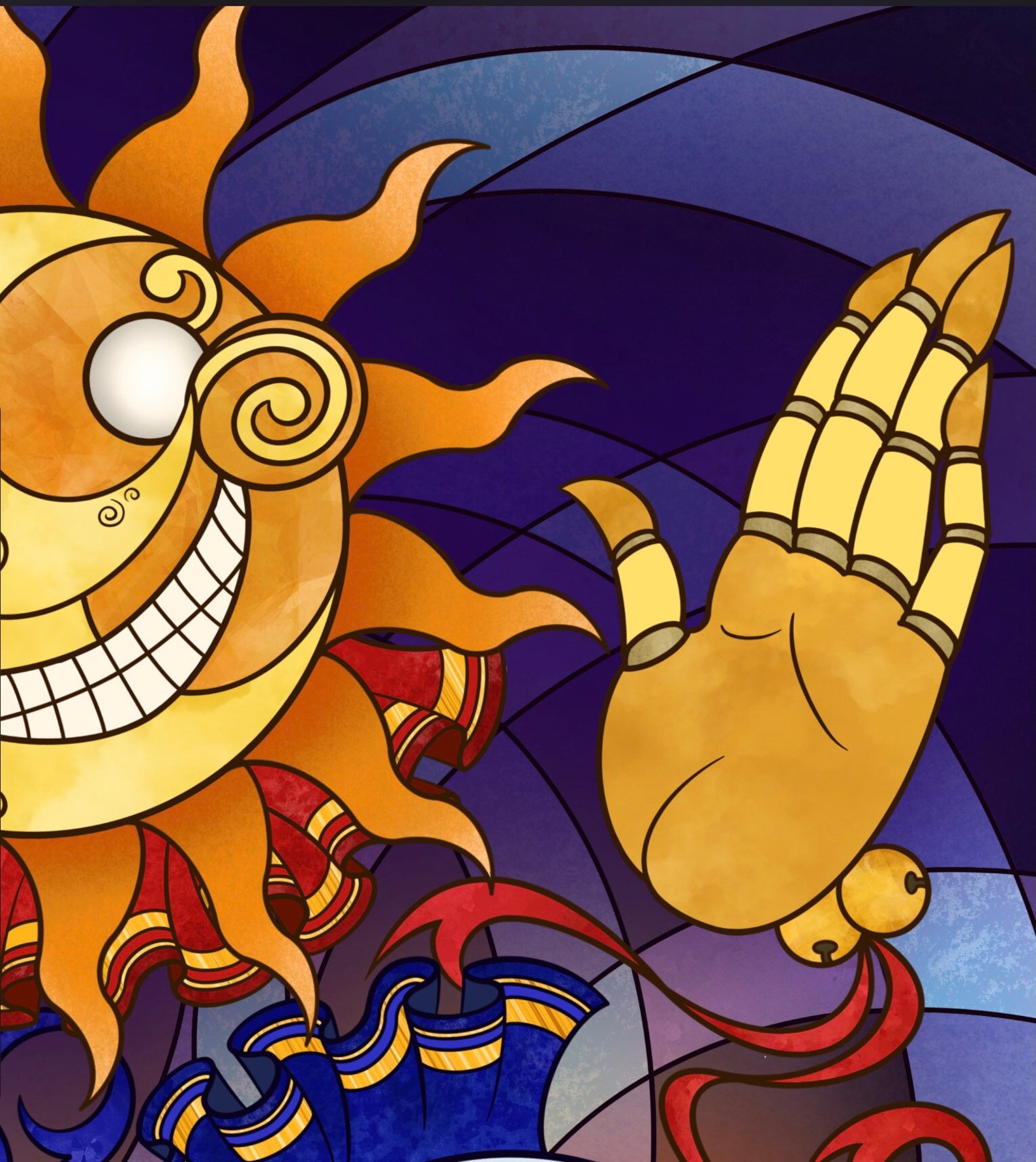 Sunnydrop and Moondrop Print From Fnaf: Security Breach - Etsy