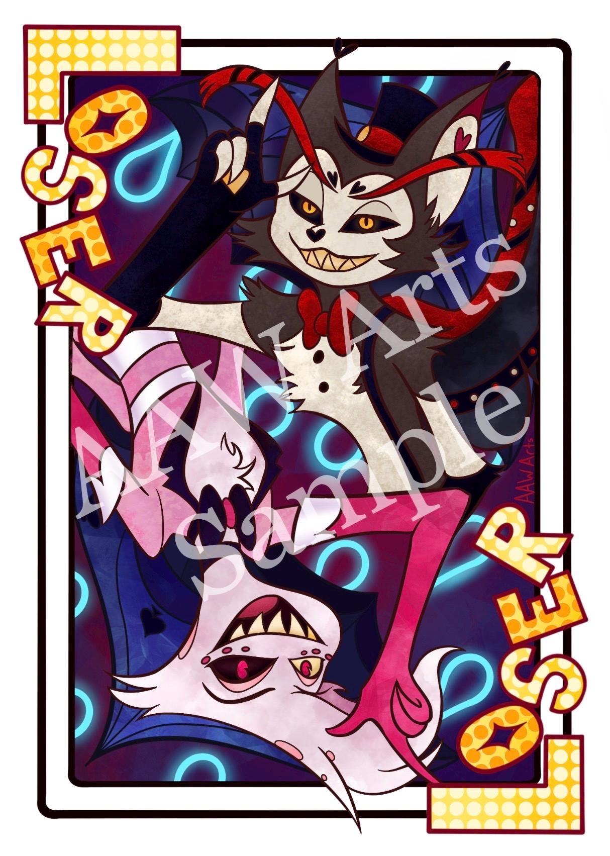 Loser Baby Card - Hazbin Hotel - Etsy