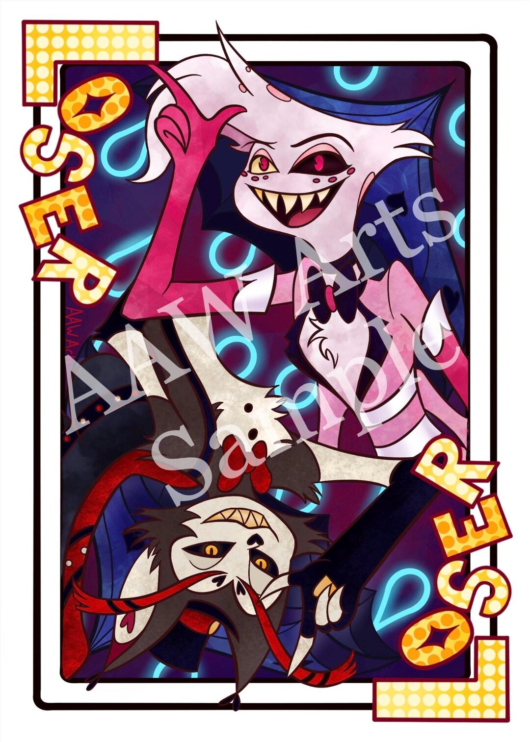 Loser Baby Card - Hazbin Hotel - Etsy