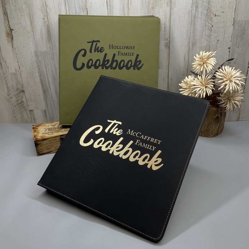 Personalized Cookbook - Etsy