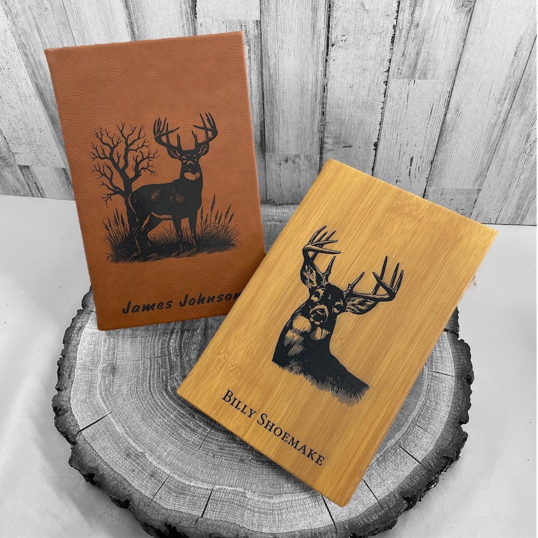 Journal - Whitetail Deer- Hunting - Personalized Journal - Birthday ...