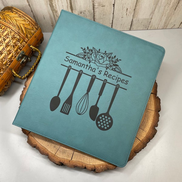 Personalized Recipe Binder - Etsy