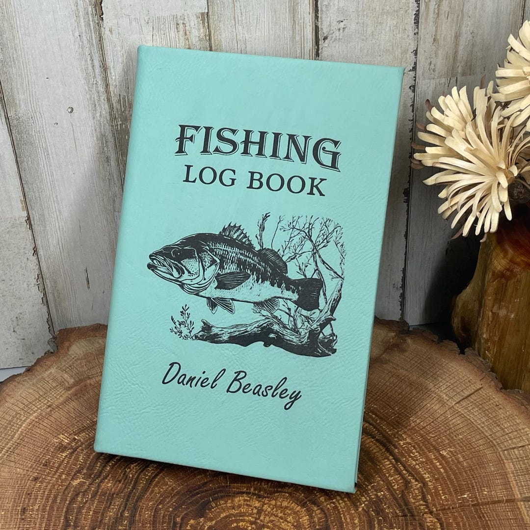 Fishing Log Book - Personalized Journal - Birthday Gift - Notebook ...