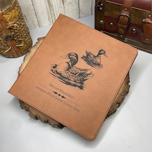 3 Ring Binder - Ducks - Wildlife - Personalized Binder - Water Fowl ...