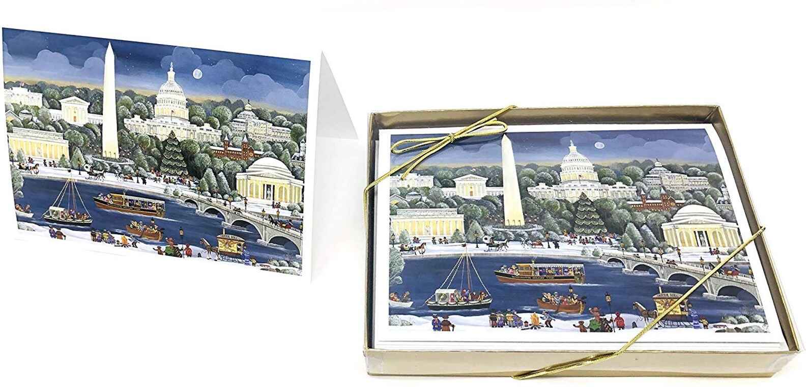 Washington Monuments, Box of 12 Cards and 12 Premium Envelopes - Etsy