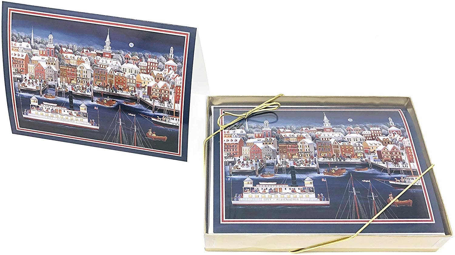Old Town Alexandria, Box of 12 Cards and 12 Premium Envelopes - Etsy