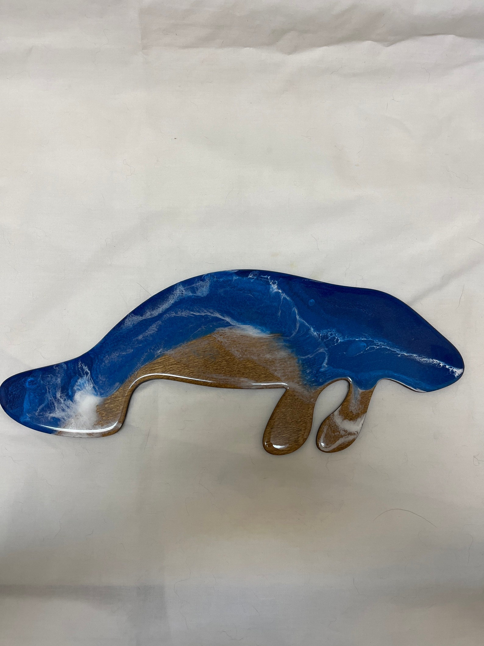 Manatee Resin Art Manatee Wall Hanging Ocean Art Manatee - Etsy