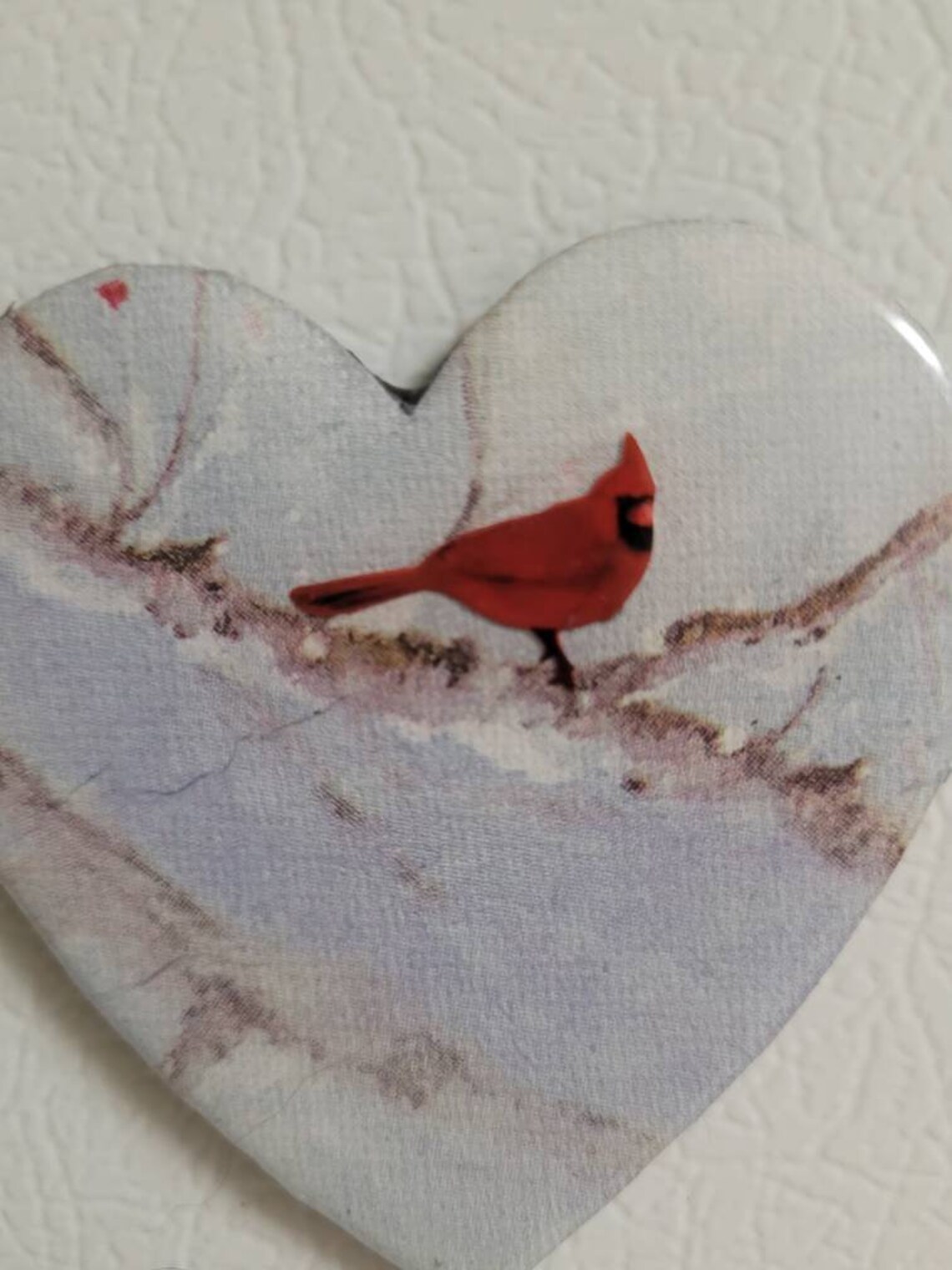 Cardinal Magnet Cardinal Decor Cardinal Refrigerator Magnet - Etsy