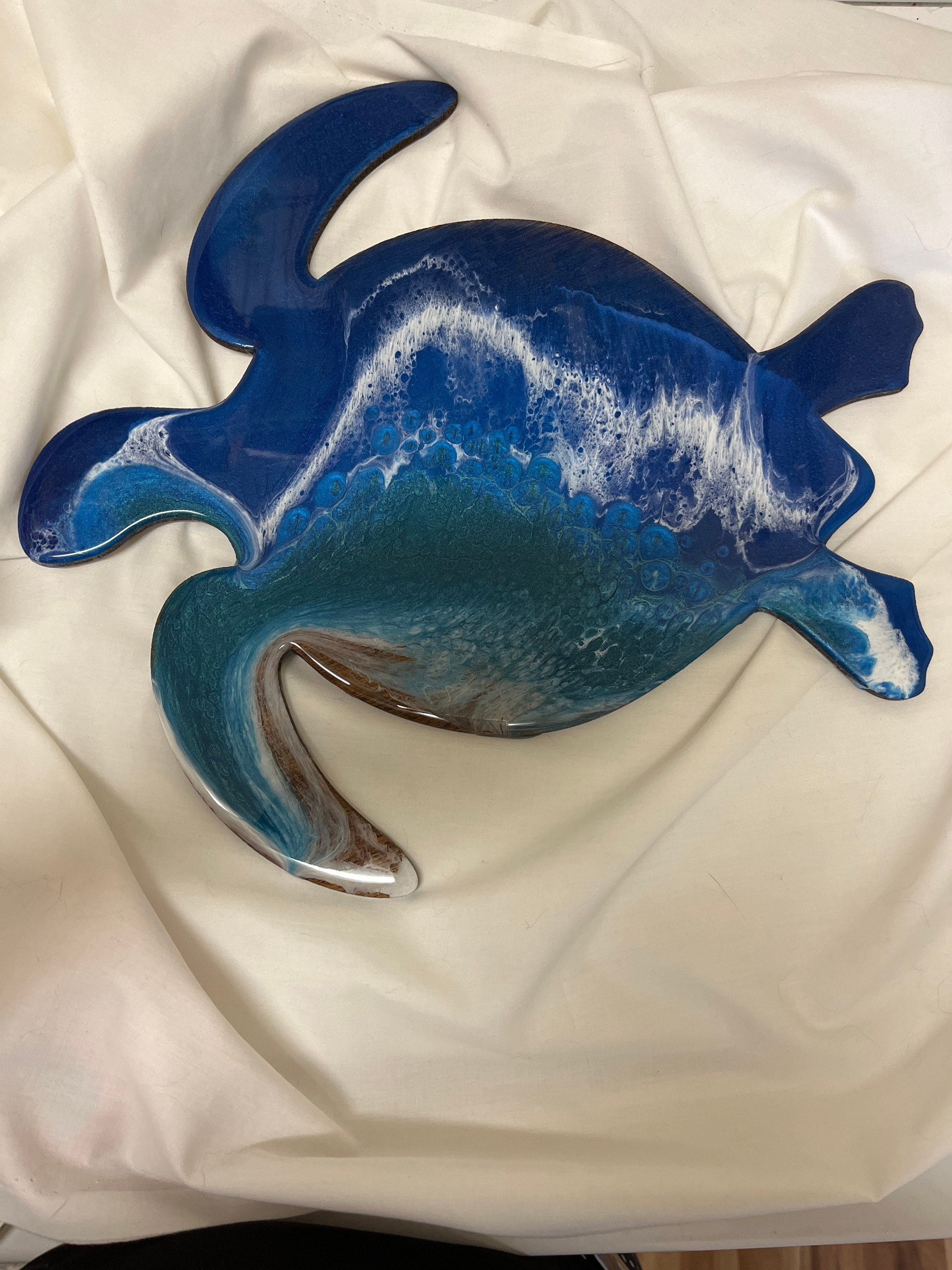 Sea Turtle Resin Art Beach Resin Art Wall Decor Sea Turtle - Etsy