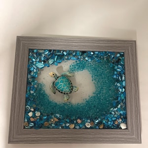 Ocean Art, Sun Catcher, Sea Turtle Wall Hanging, Mermaid Art, Starfish ...