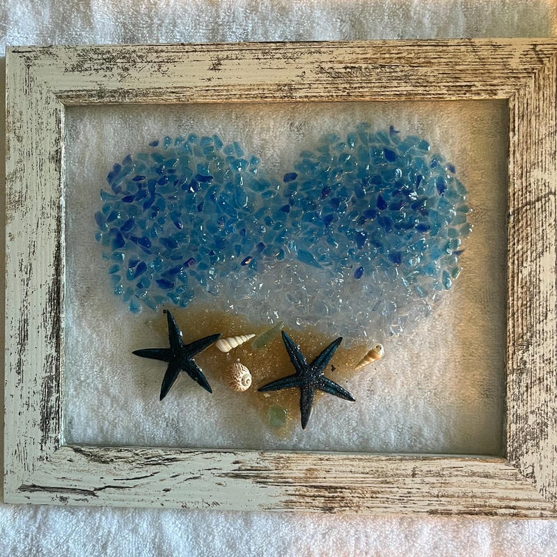 Beach Glass Crafts - Etsy