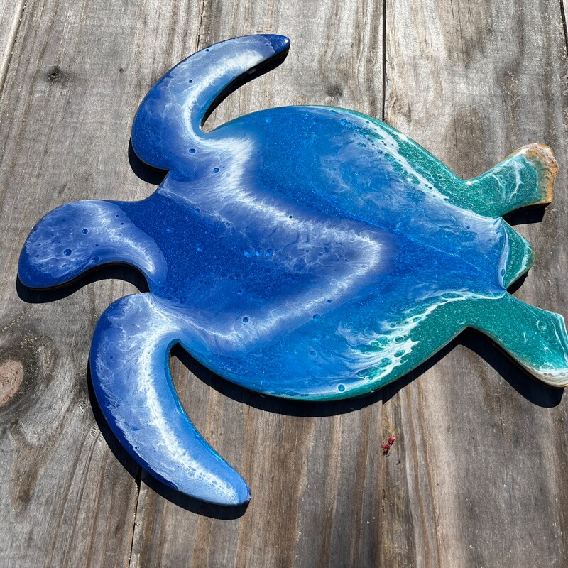 Turtle Resin - Etsy