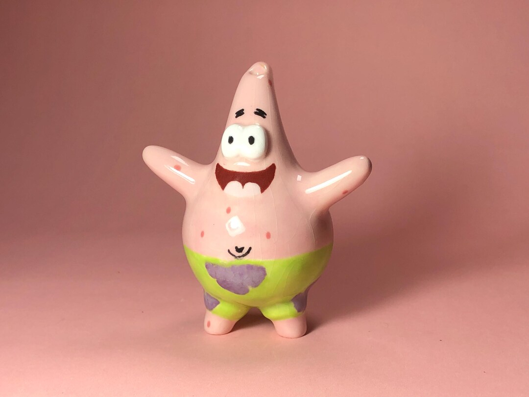 Patrick Star Ceramic Pipe, Patrick Star Ceramic Pipe - Etsy