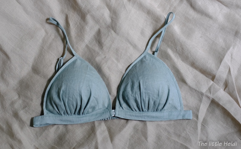 Linen Bras/ Linen Sleepwear/ Linen Home Wear/ Home Wear Bra/ - Etsy
