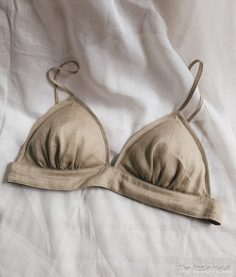 Linen Bras/ Linen Sleepwear/ Linen Home Wear/ Home Wear Bra/ - Etsy