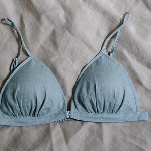 Linen Bras/ Linen Sleepwear/ Linen Home Wear/ Home Wear Bra/ Summer ...