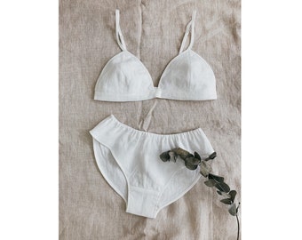 Linen Lingerie - Etsy