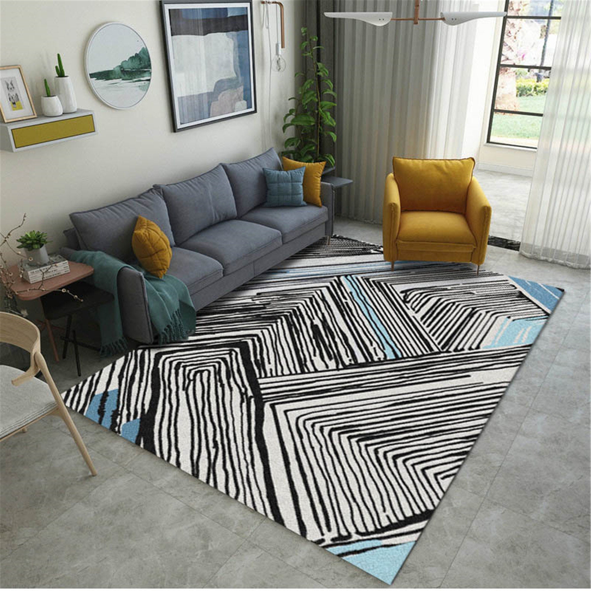 Rustic Log Rugs