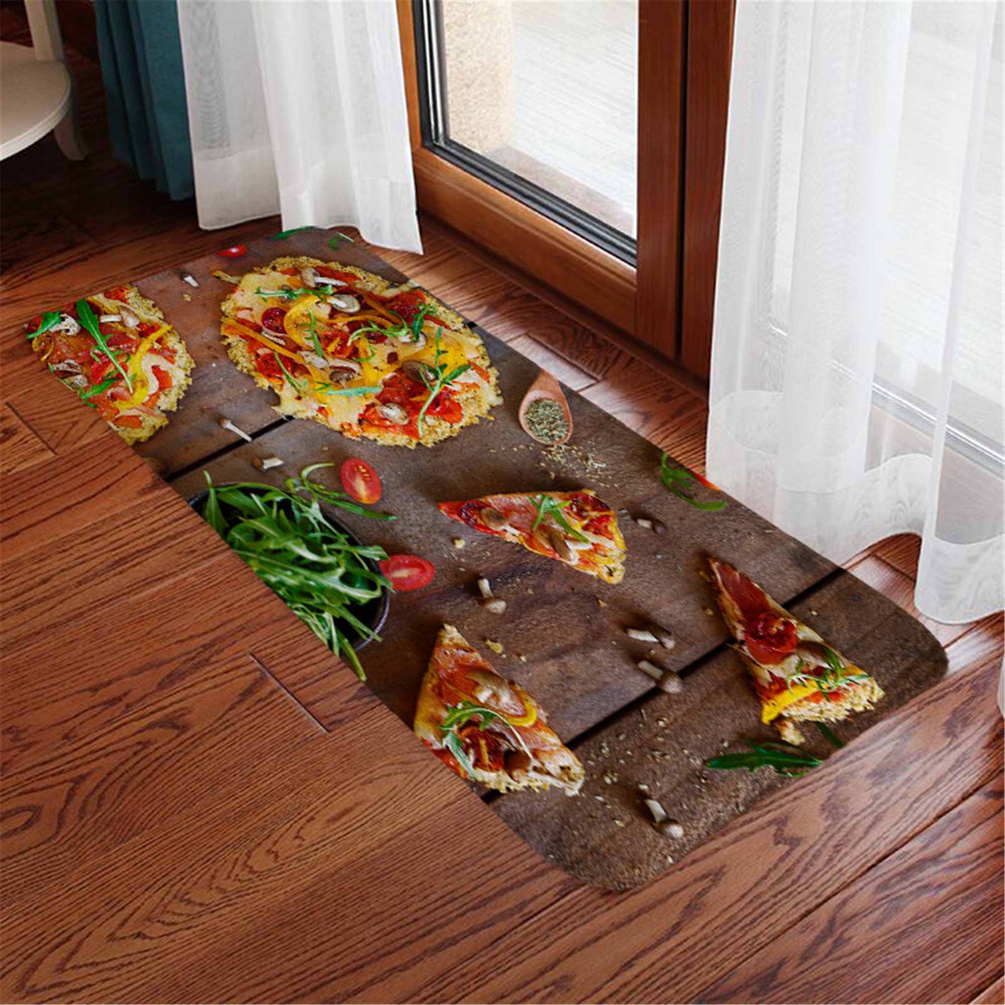 Food Competition Pattern Floor Mat Hallway Carpets and Rugs | Etsy