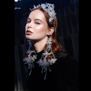 ISA Crystal Mask and Ear Drops / HIRE - Etsy