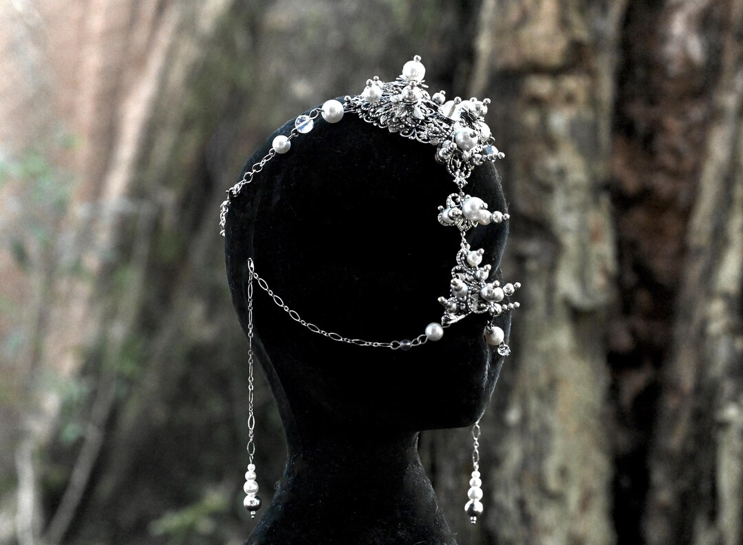 Pearl Armour Mask Face Chain - Etsy