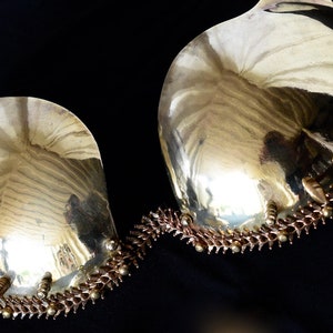 Gold Metal Bra, Fully Customisable Art Wear /hire - Etsy