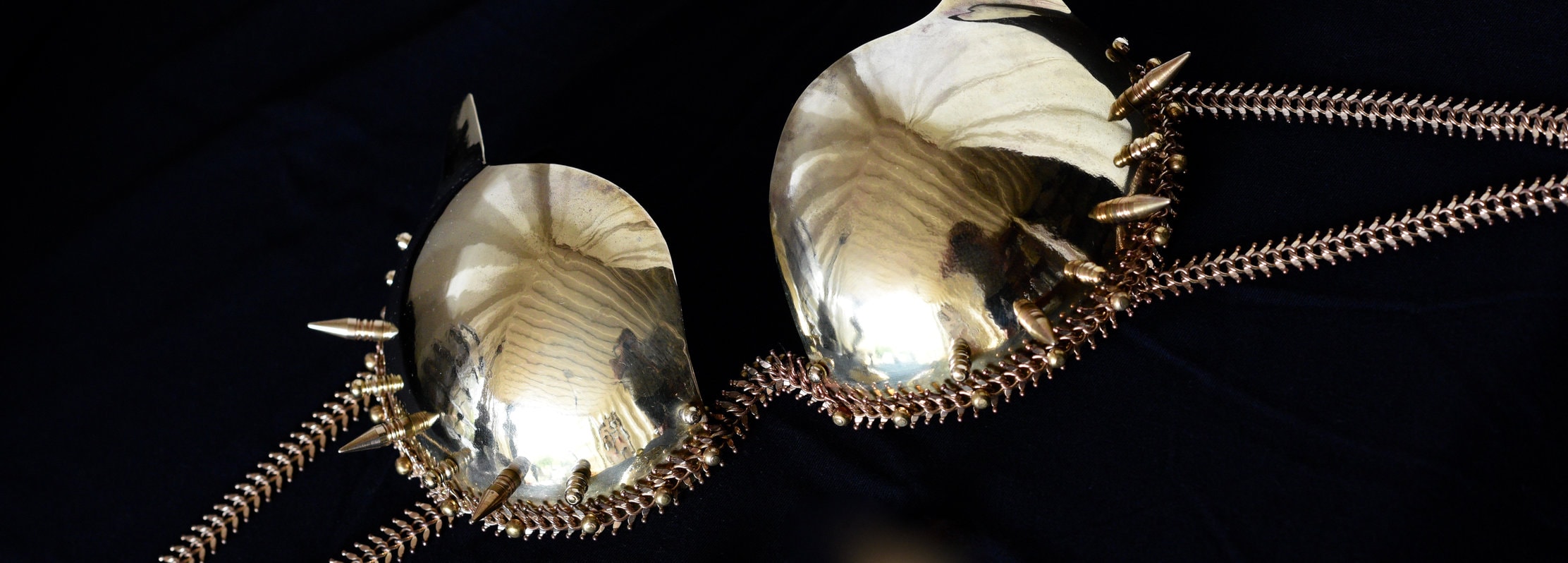 Gold Metal Bra, Fully Customisable Art Wear /hire - Etsy