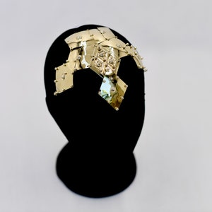 Gold Shield Helmet Headpiece - Etsy