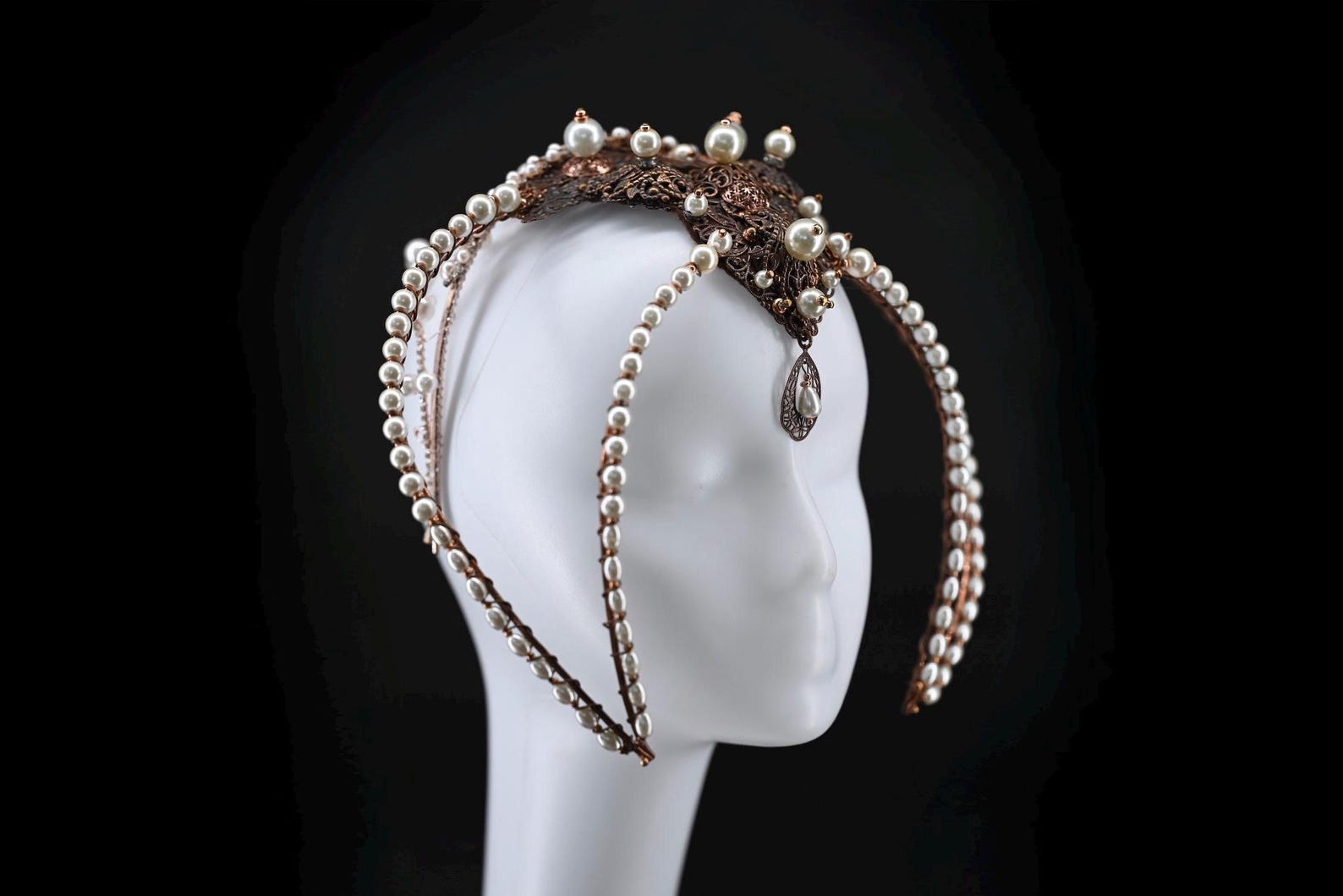 Stingray Ancient Mermaid Pearl Crown. - Etsy