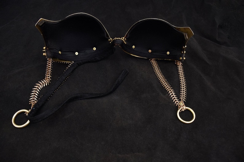 Gold Metal Bra, Fully Customisable Art Wear /hire - Etsy