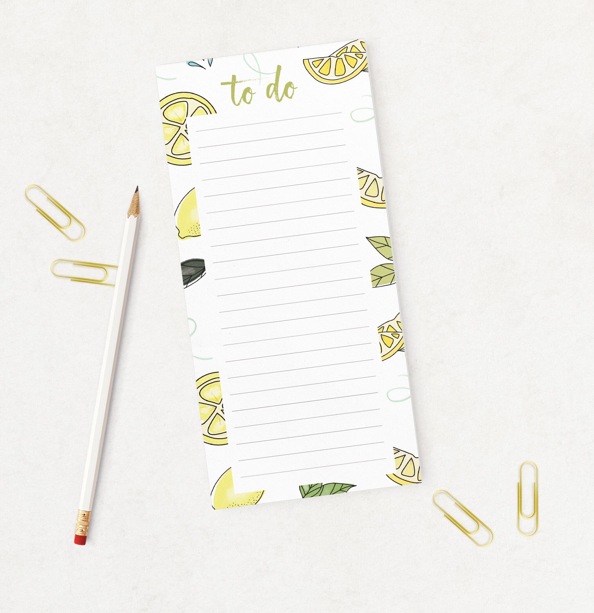 To Do List Notepad-watercolor Designs-planning Accessories - Etsy
