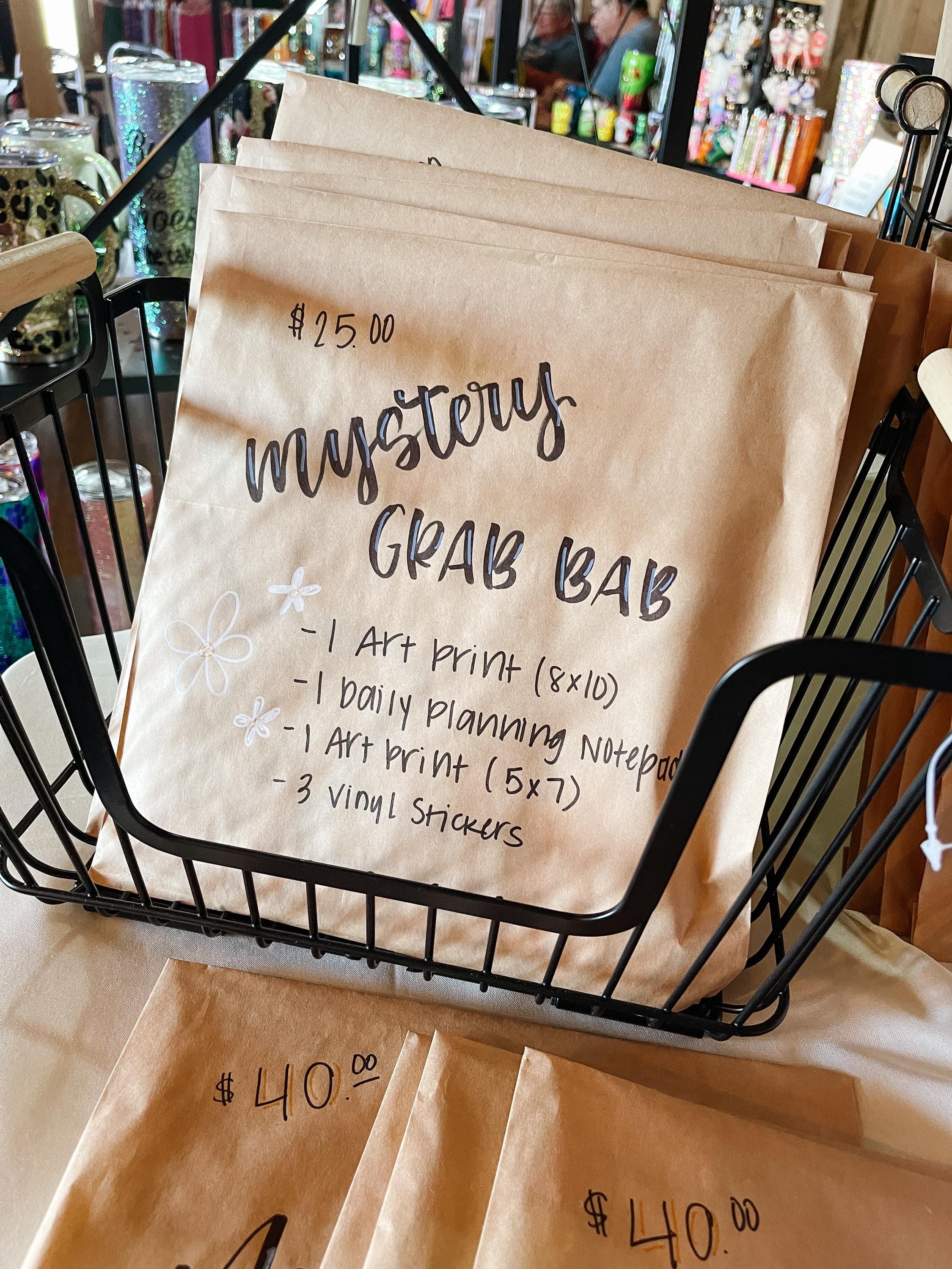 Mystery Grab Bag, Art Print and Stationery Sale - Etsy