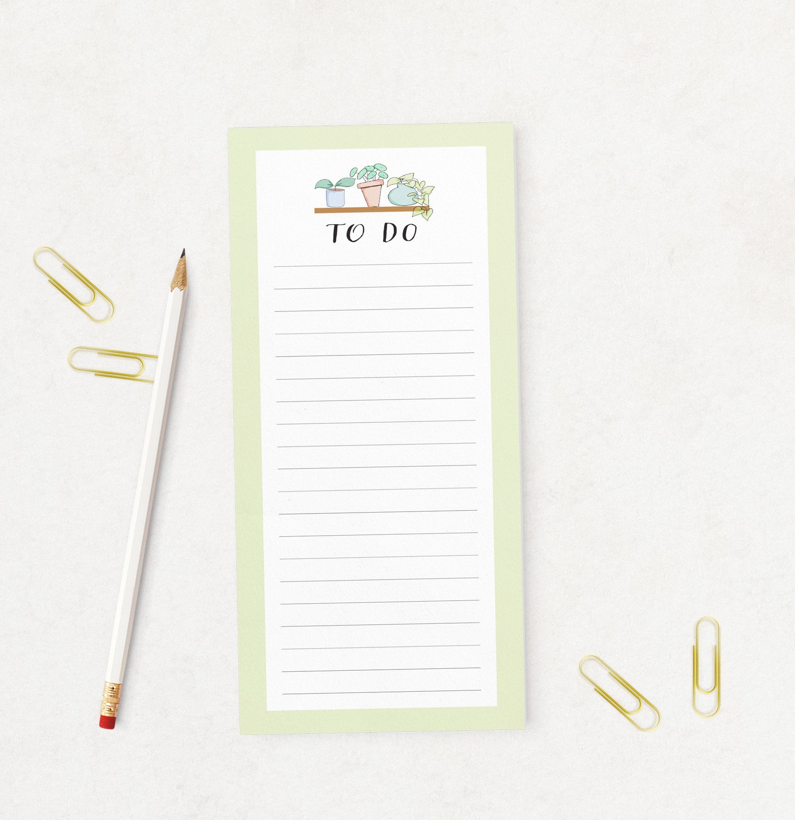 To Do List Notepad-watercolor Designs-planning Accessories - Etsy