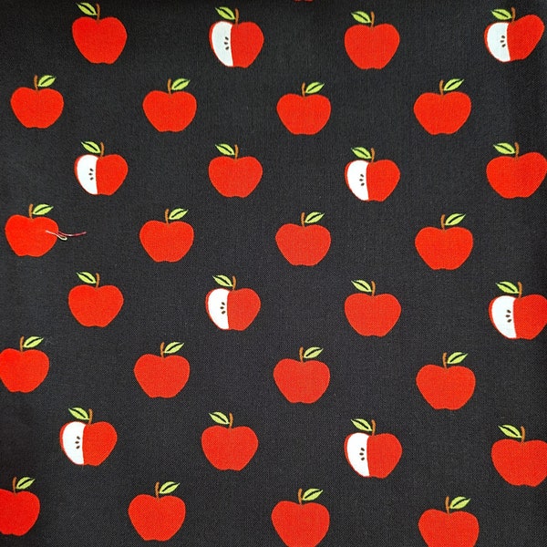 Apple Fabric - Etsy UK
