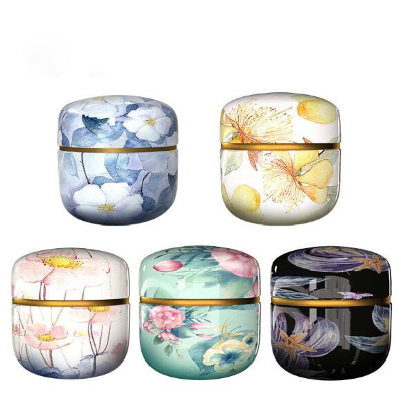 Small Size Tin Cans Tea Jar Tea Canister Tea Caddy Wedding - Etsy