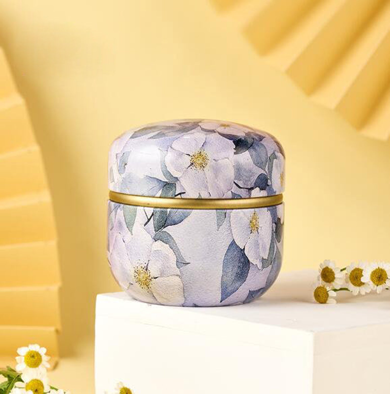 Small Size Tin Cans Tea Jar Tea Canister Tea Caddy Wedding - Etsy