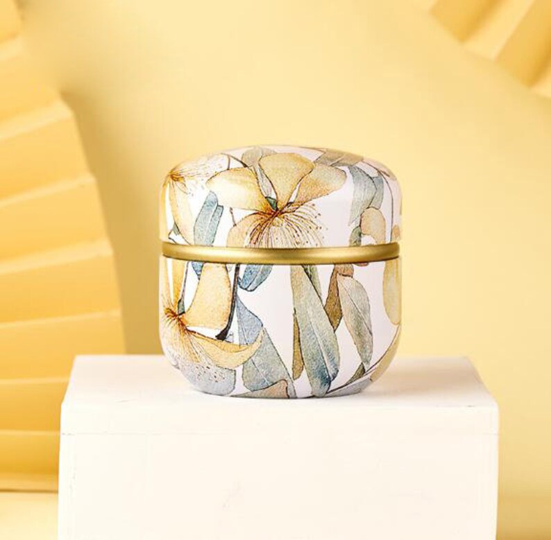 Small Size Tin Cans Tea Jar Tea Canister Tea Caddy Wedding - Etsy