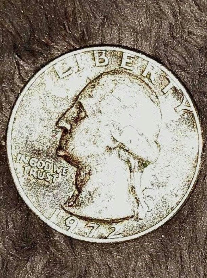 1972 Quarter No Mint With Errors - Etsy