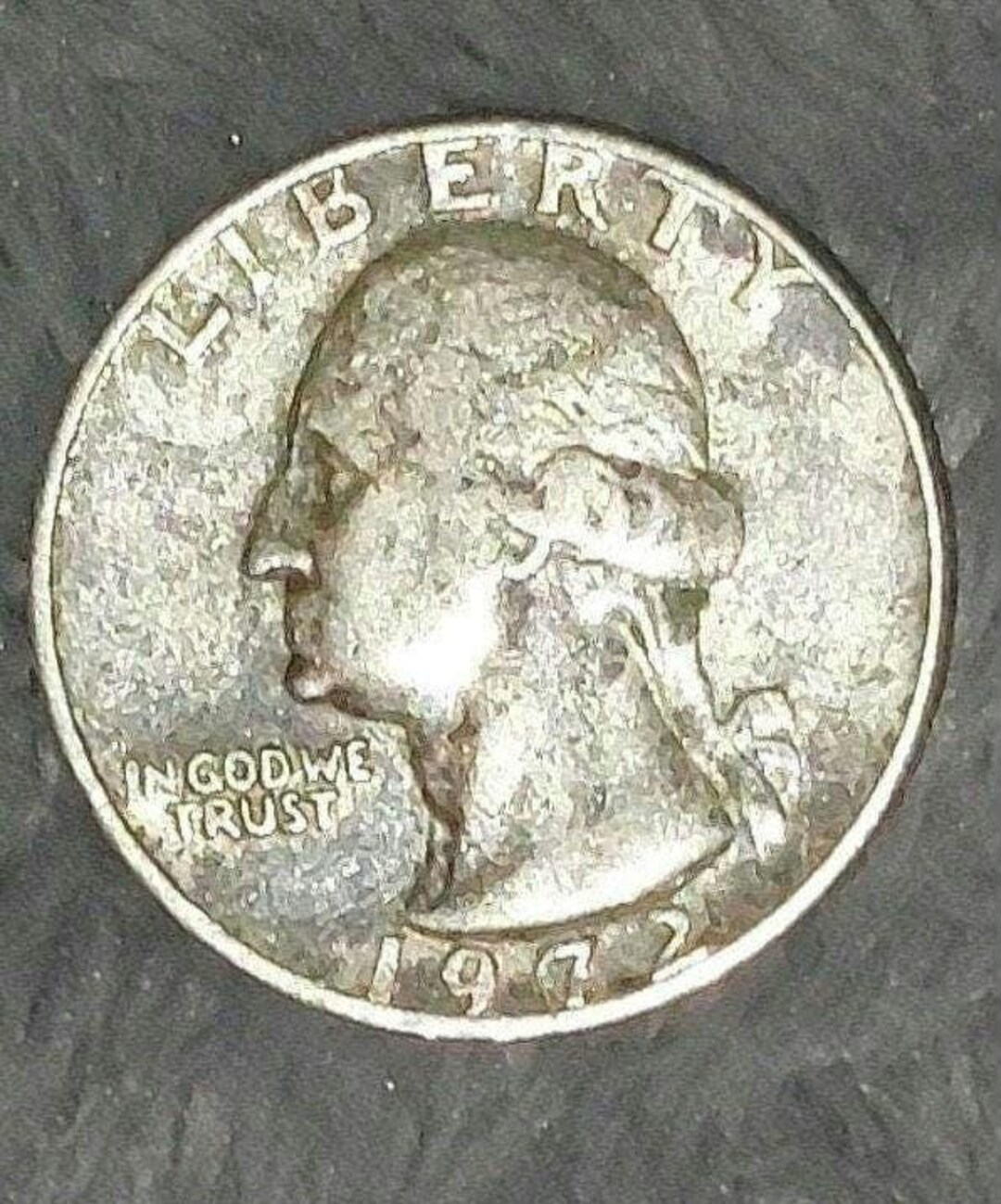 Two Quarters-1972 Quarter No Mint With Errors and 2019 P Massachusetts ...