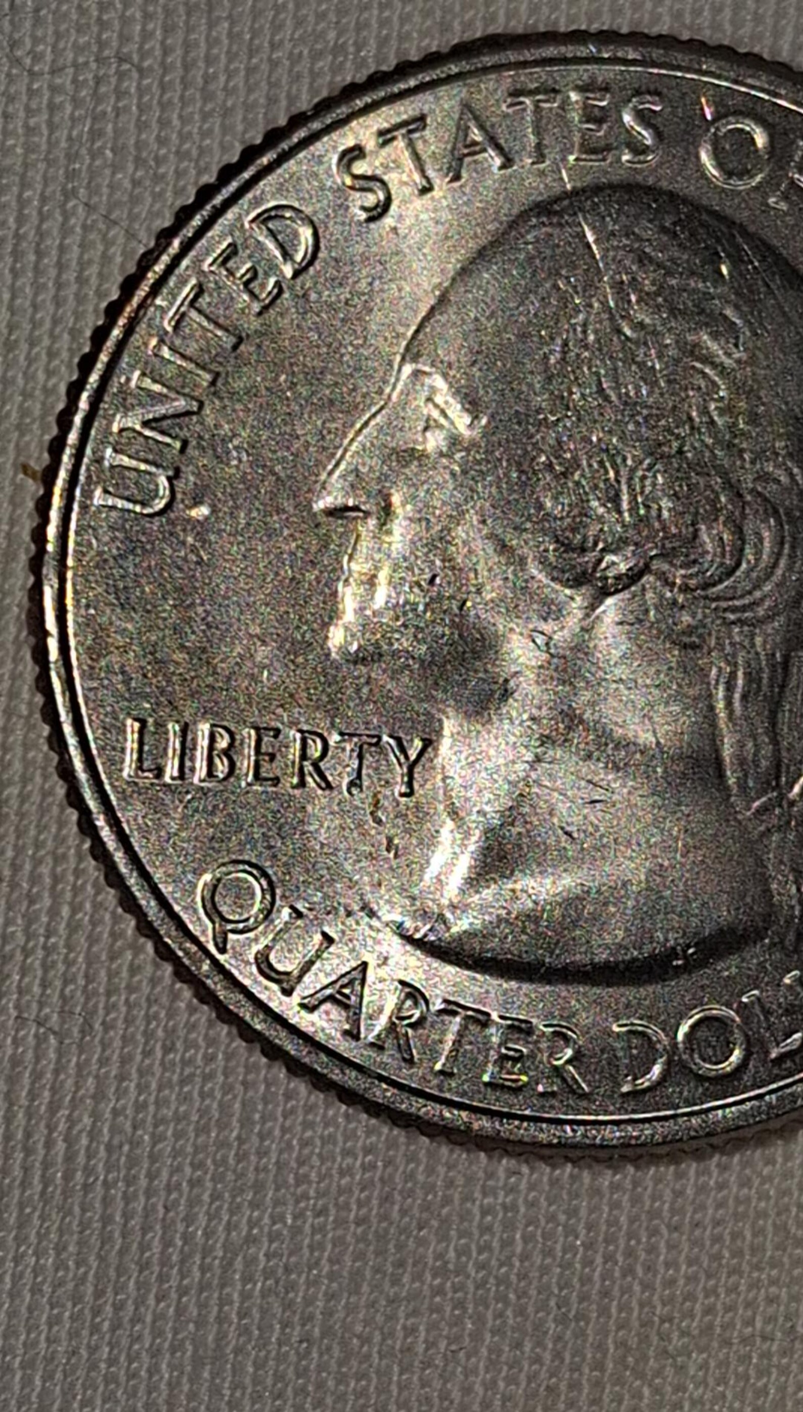 Two Quarters-1972 Quarter No Mint With Errors and 2019 P Massachusetts ...