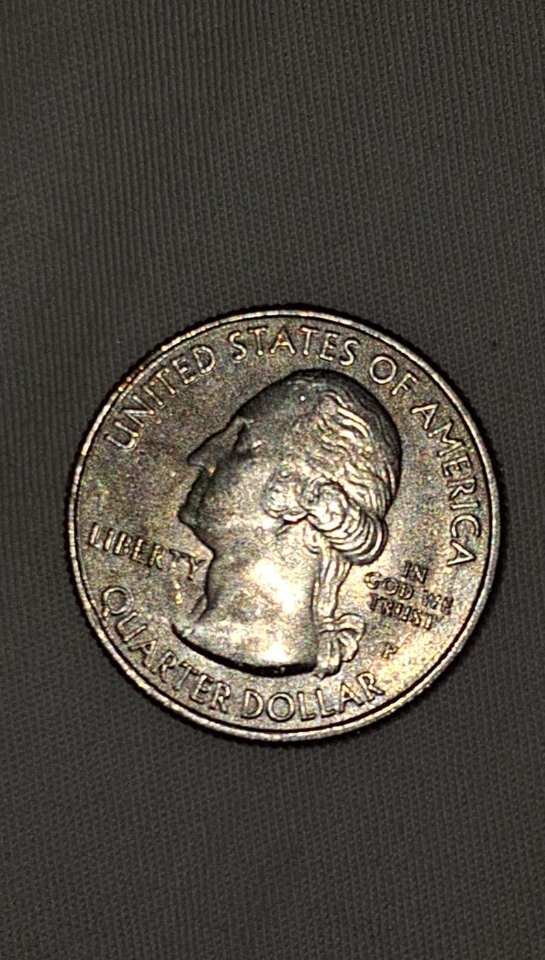 Two Quarters-1972 Quarter No Mint With Errors and 2019 P Massachusetts Quarter W. Errors - Etsy