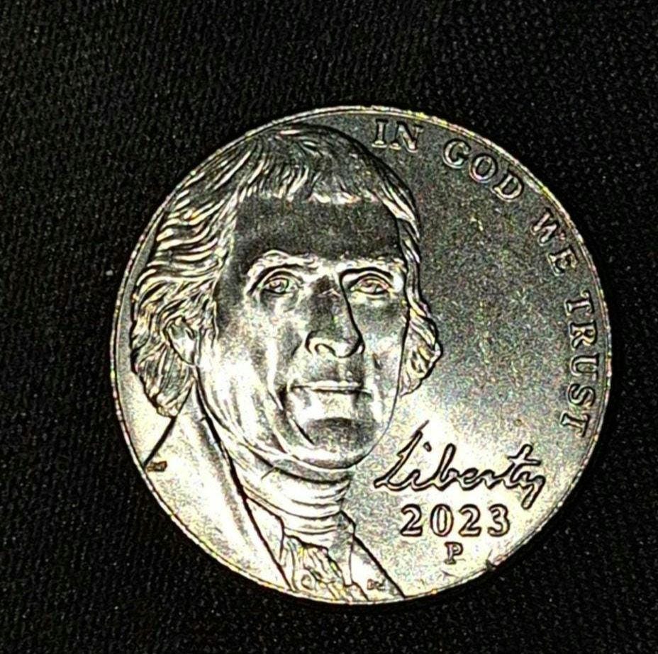 2005 P Jefferson Nickel With Errors (please View Photos) - Etsy