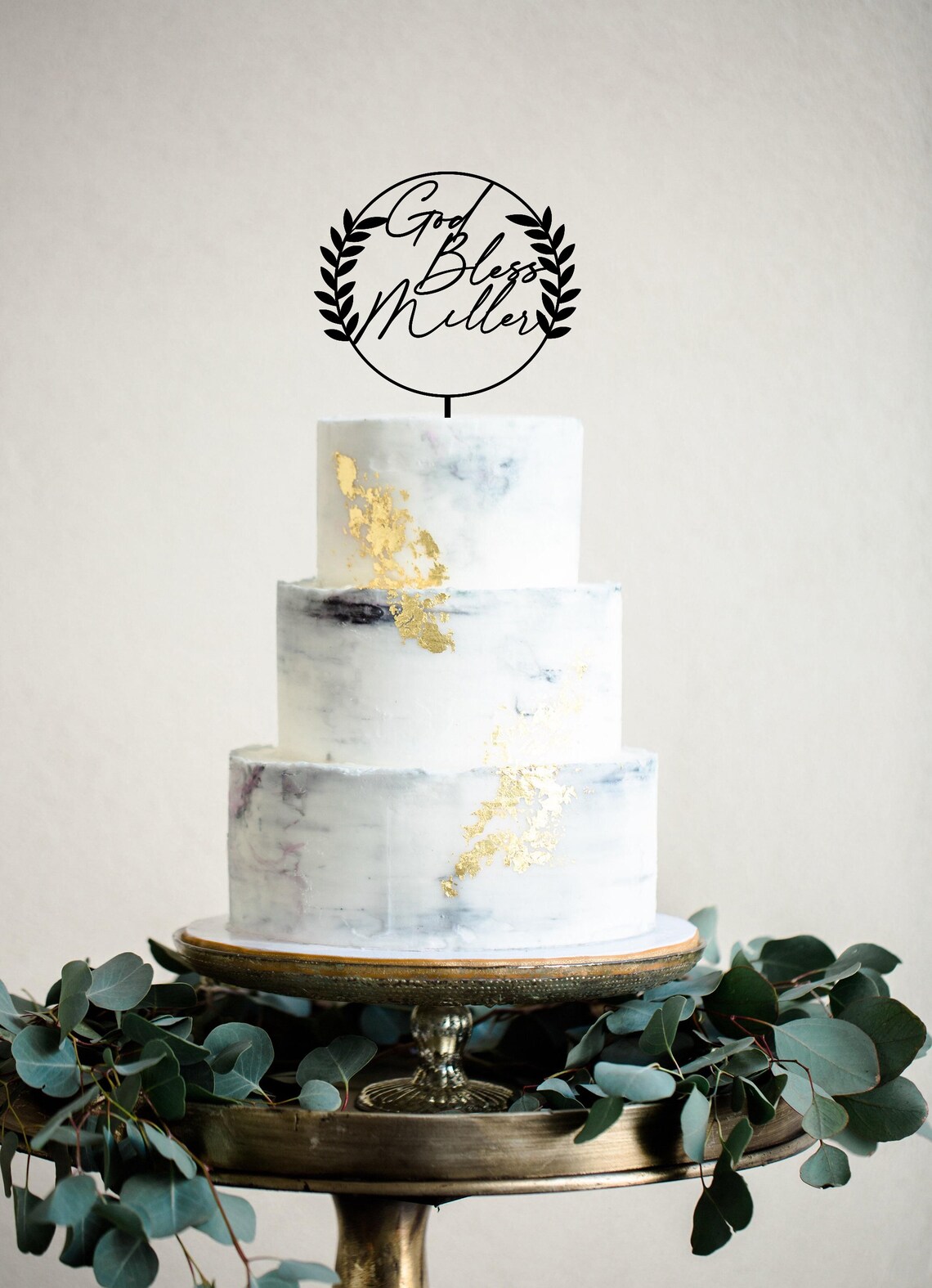 Rustic Baptism Cake Topper Personalized First Communion Cake - Etsy