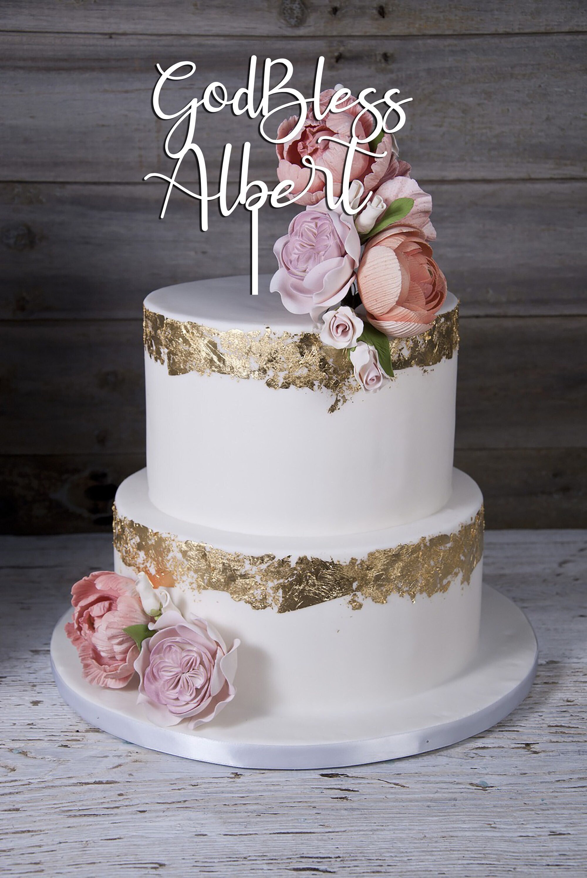 Personalized First Communion Cake Toppers Custom Christening | Etsy